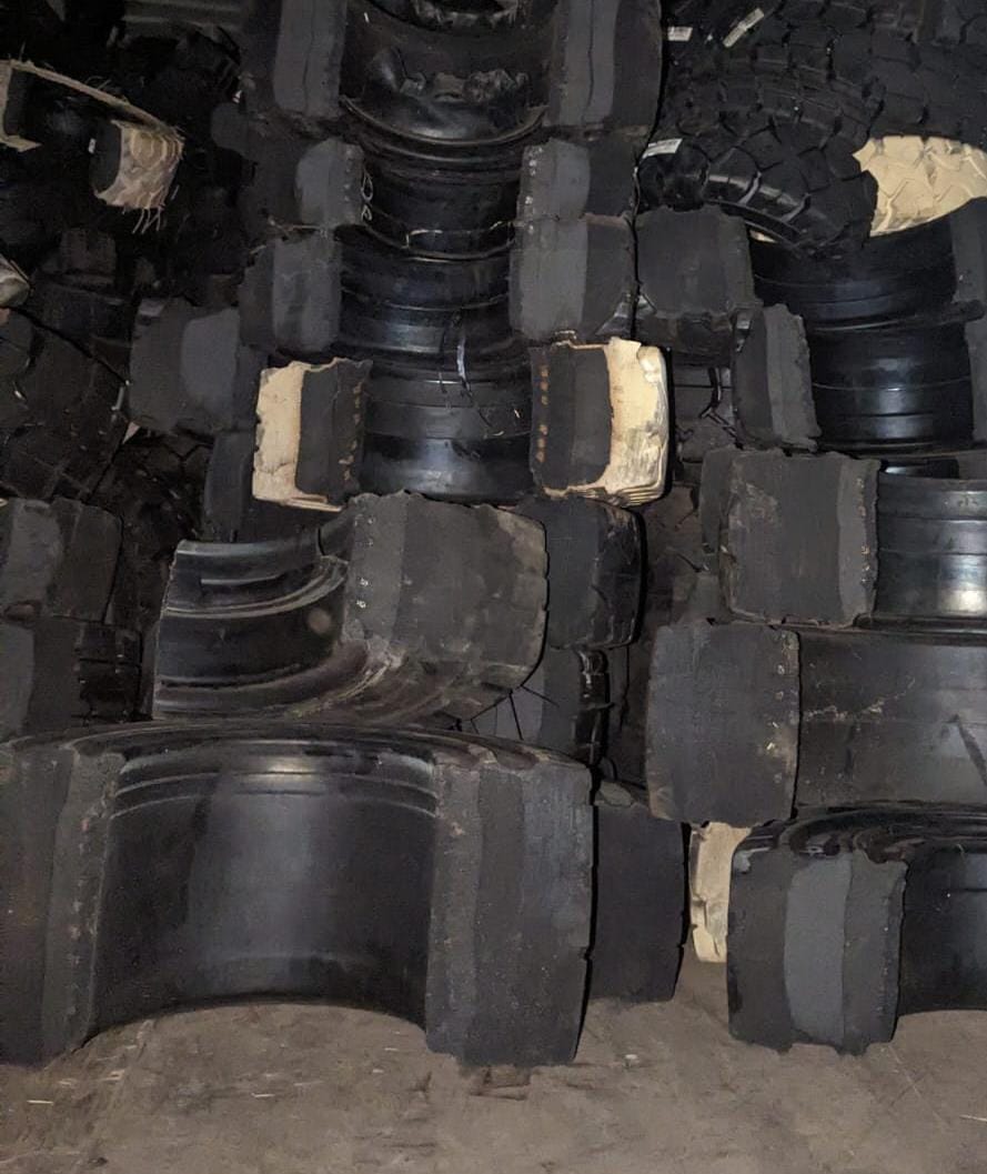 CUT SOLID TYRE - Kalhari Group of Companies